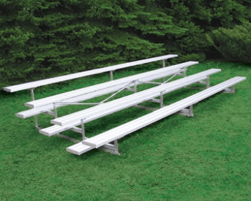 Outdoor Metal Bleachers Aluminum Outdoor Bleacher Systems At BuiltRite